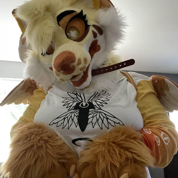 Dr.goat With Glasses Fursuit Head,furry Commission, Premade Kemono Mask ...