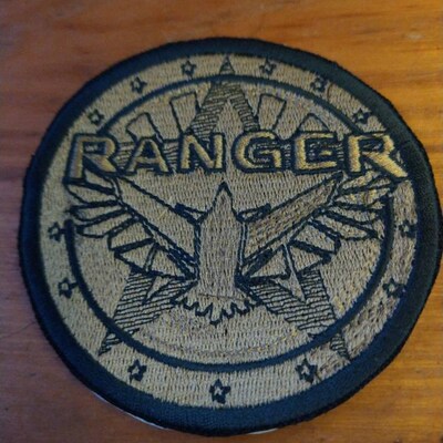 Freestar Ranger Badge Patch/starfield/ Sew On/iron On/hook 3.64 X 3.62 ...