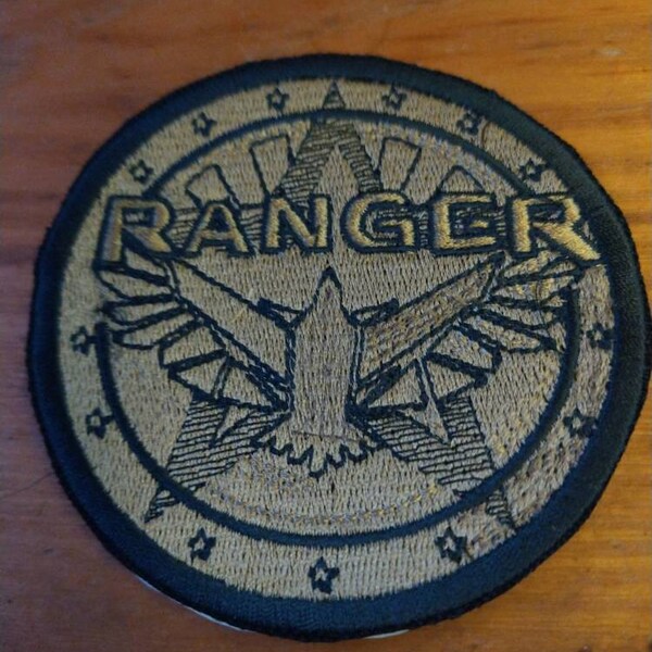 Freestar Ranger Badge Patch/starfield/ Sew On/iron On/hook 3.64 X 3.62 ...