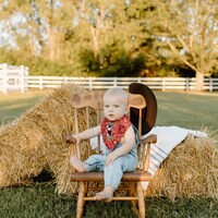NAME 1st RODEO Back Number-personalizedcowboy-1st Birthday/rodeo Banner ...