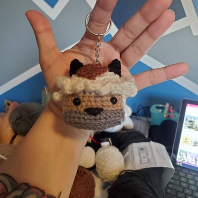 Appa Keychain Crochet PDF Pattern - Etsy