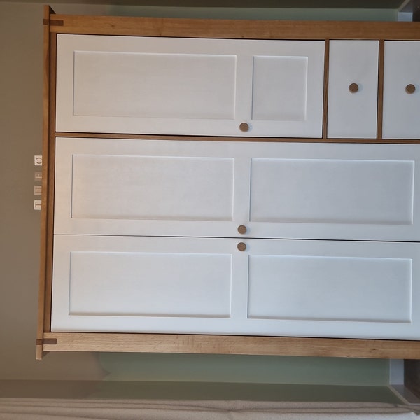 Round Wooden Drawer Knobs | Handles, Drawer Pulls, Oak, Circle ...