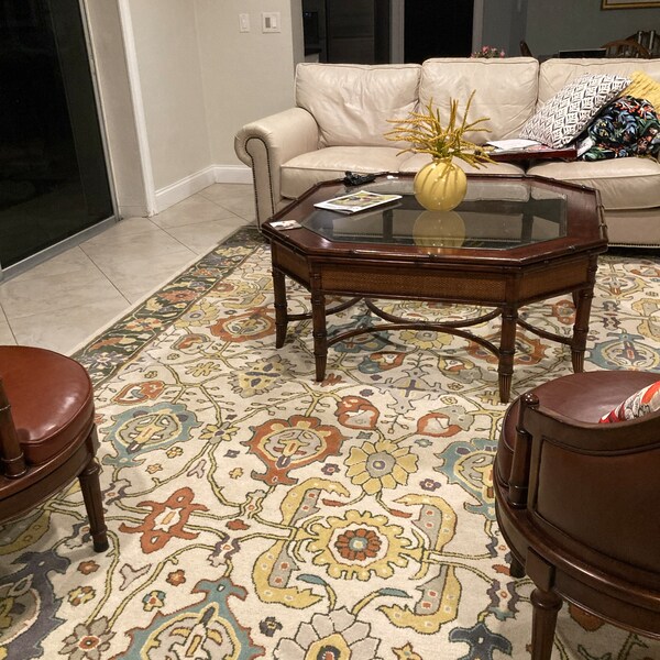 Leopard Pattern Rug Red & Blue Stunning Carpet Animal Print Rug for ...