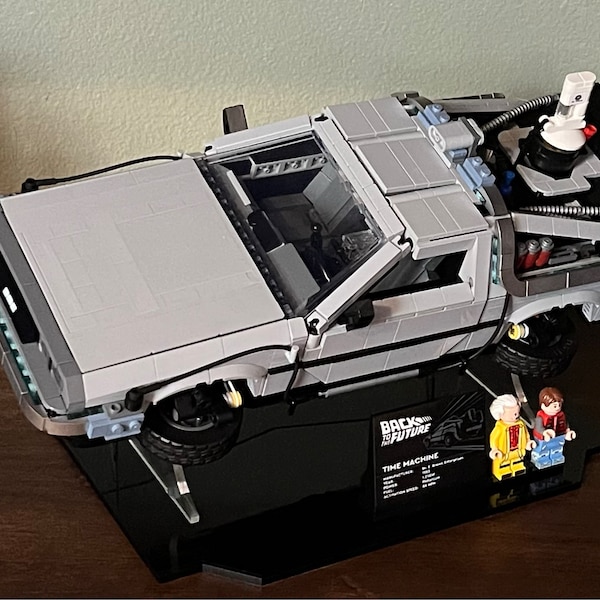 Acrylic Display Stand for Back to the Future Time Machine Set 10300 ...