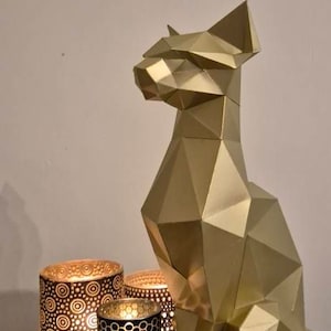 Papercraft Rabbit Sculpture, Bunny Papercraft, Papercraft Animals, DIY ...
