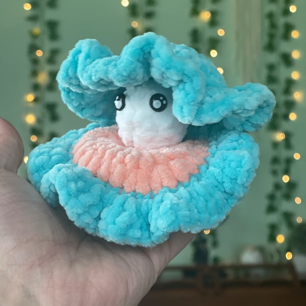Pearl the Oyster — CROCHET PATTERN ONLY, Crochet Oyster Pattern ...