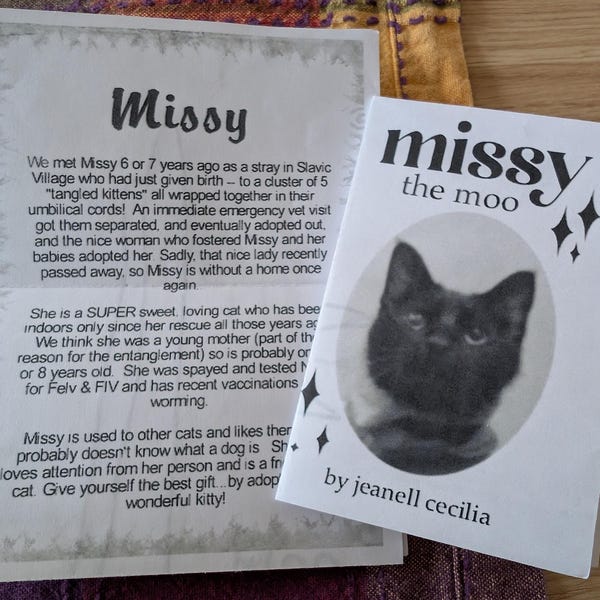 Missy the Moo - Fan Zine - Etsy