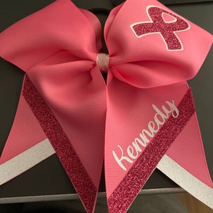 The Rory Glitter Cheer Bow Customized in Your Team Colors and - Etsy