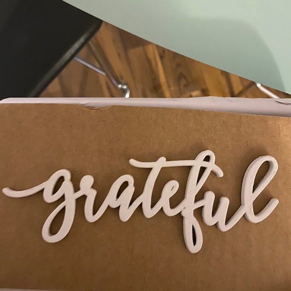 Grateful Place Cards, Grateful Sign, Thanksgiving Table Setting ...