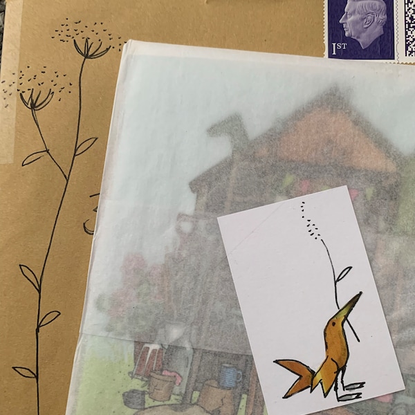 GIGGLE AND CHIPS A Friendly Funny Card .three Friends Having a Laugh ...