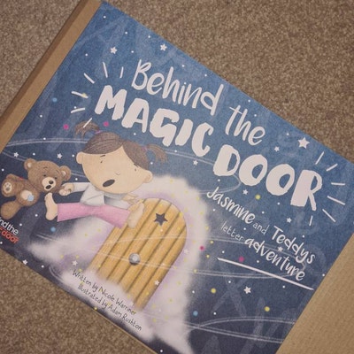 Personalised Children's Book, Behind the Magic Door, Ideal Gift, Baby ...
