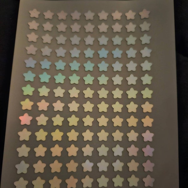 US Calendar Holiday Stickers, Holographic Planner Date Stickers ...