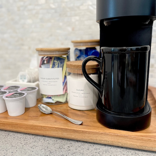 Minimalist Pantry Labels for Food Storage Containers - Waterproof & Oil ...