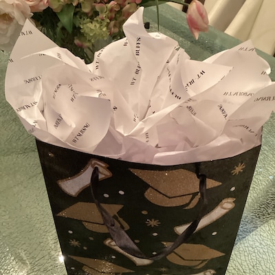 Logo Branded Packaging Black Tissue Paper Branded Tissue Paper Sheets ...