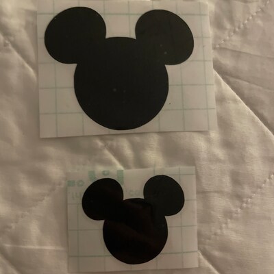 Mickey Mouse Head Disney Decal Disney Decal Disney Mickey Head Sticker ...