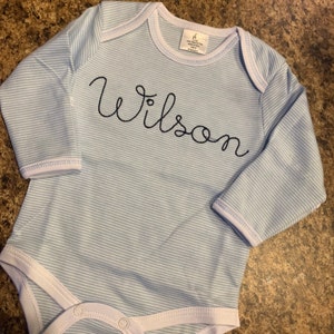 Personalized baby boy outfit monogrammed baby boy clothing | Etsy