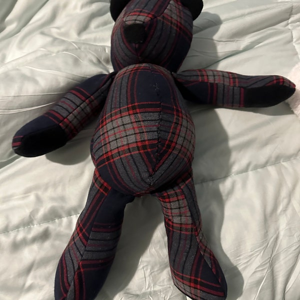 Memory Bear Pattern 6 Sizes Easy Sewing Pattern Plush Bear Pattern ...
