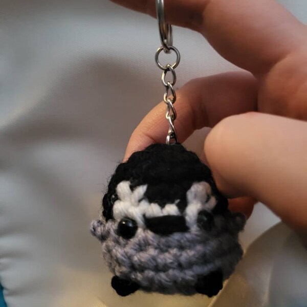 DIGITAL PATTERN of Amigurumi Duck With a Frog Hat Small Plush Duck Frog Keychain Pattern Pdf ...