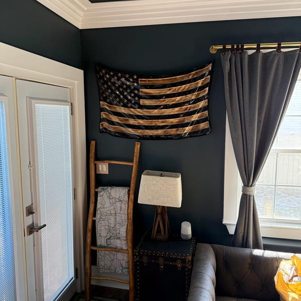 Second Amendment American Wood Flag Personalized Gift for Father ...