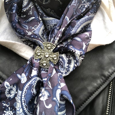 Western Wild Rag Scarf Slide bandanna Slide-cowgirl Gift-rodeo Jewelry ...