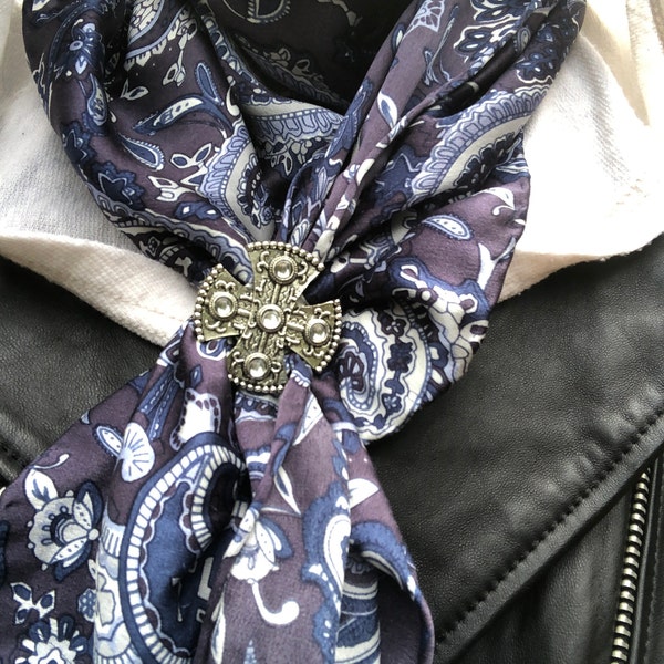 Western Wild Rag Scarf Slide bandanna Slide-cowgirl Gift-rodeo Jewelry ...