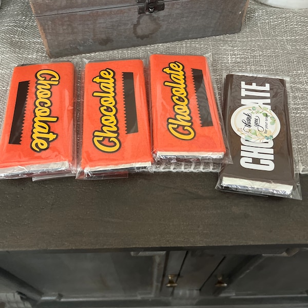 Fake Chocolate Bar: Felt Food Prop, Tier Tray Decor - Etsy