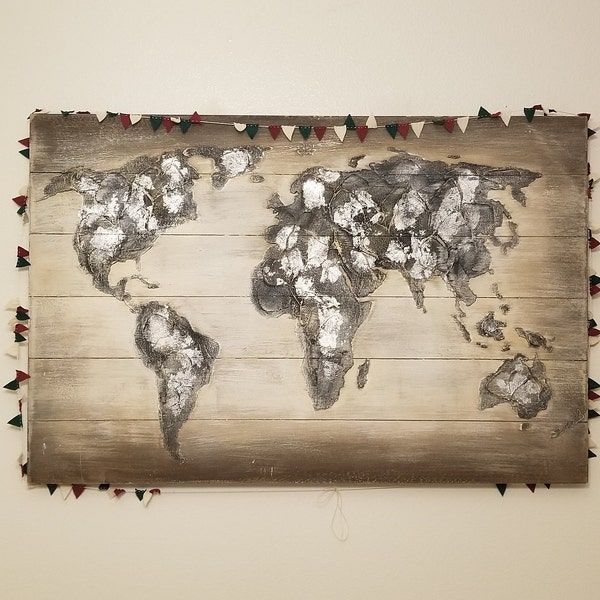 Felt Christmas Garland: Classic Maroon, Green, Cream Mini Bunting, 8 Ft ...