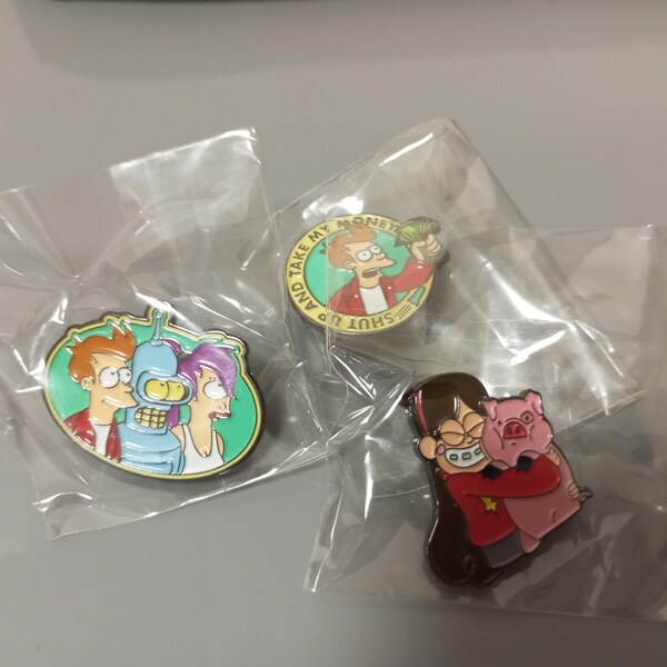 Gravity Falls Waddles Animation Pins Mystery Enamel Pins Cute Enamel ...