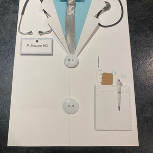 Handmade Doctor Card Medical Card Handmade Medical School - Etsy