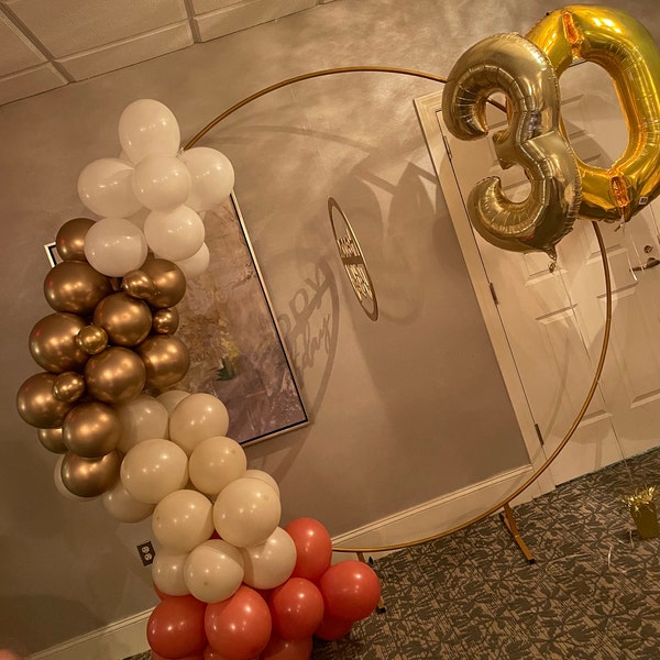 Rustic Orange Balloon Garland Kit | Rustic Fall Bridal Shower | Little ...