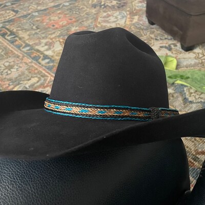 Horsehair Hat String, Cowboy Hat Stampede String, Chin Strap, Double ...