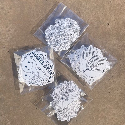 50 Custom Die Cut Vinyl Stickers Pack. Your Custom Vinyl Sticker or ...