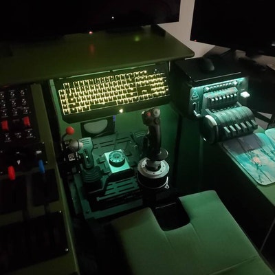 Logitech/saitek Panel Under Mount for Honeycomb Bravo Throttle - Etsy