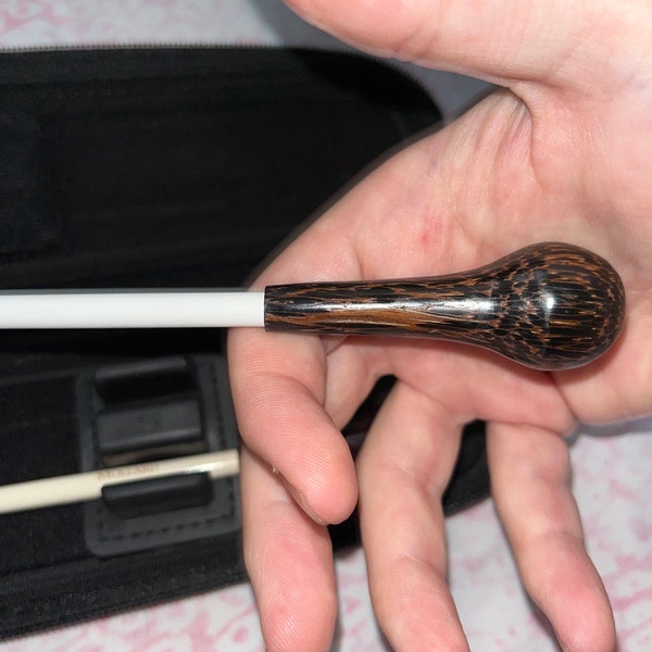 Personalized Music Conductor Baton: Olivewood With Lacewood Shaft Plus ...