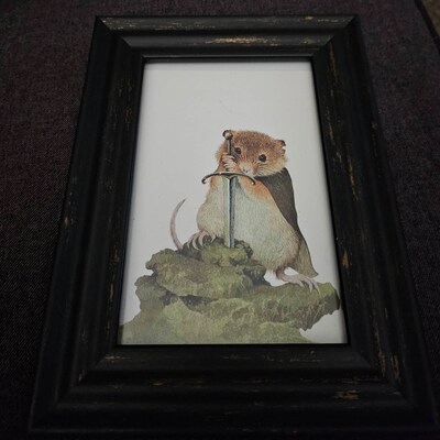 Red Squirrel Bard Print - Etsy