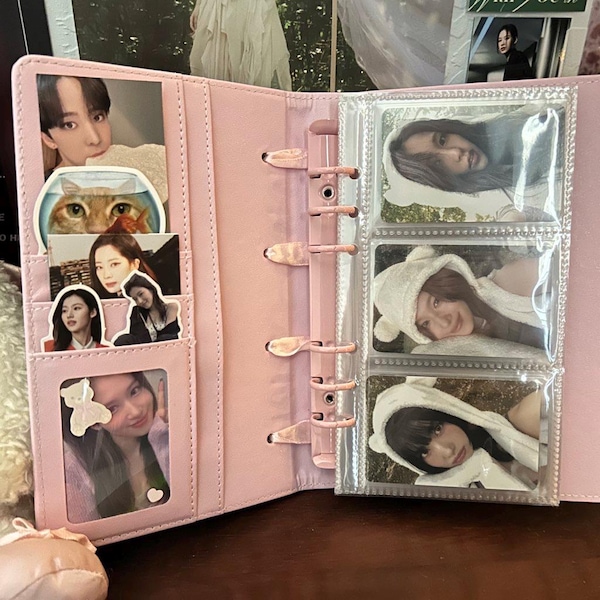 Ballerina Kpop Photocard Binder, Photocard Binder, Kpop Collect Book ...