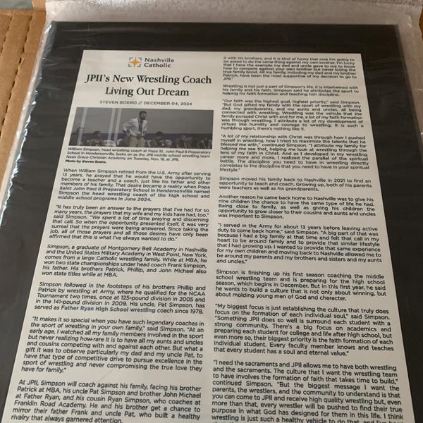 Personalized Newspaper Plaque - Simply Provide the Article and Optional ...