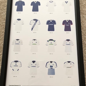 Reading FC Classic Kits - 1871 to 2021 - A3 Poster - Football Team Gift ...