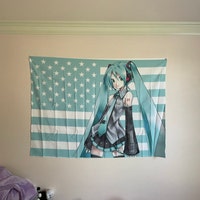 Hatsune Miku, American Flag, Vocaliod, - Etsy Canada