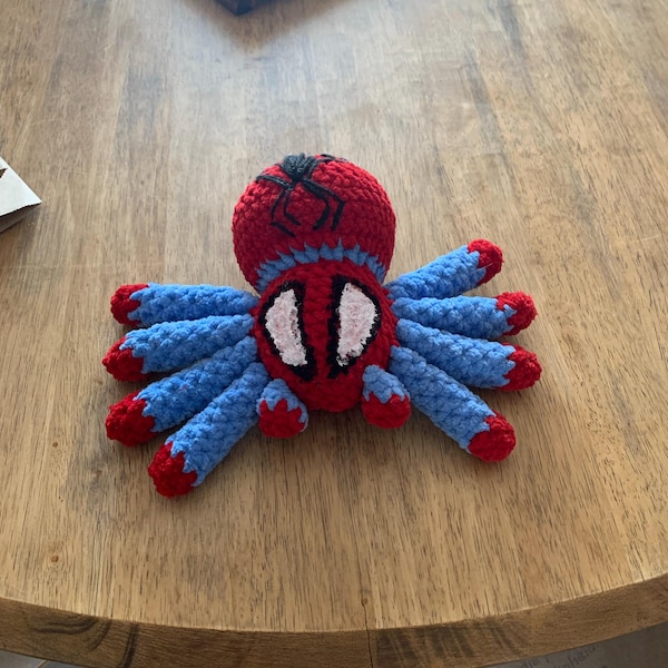 Spider-man Crochet Pattern: Realistic Spider, No Sew (US Terms) (PDF ...