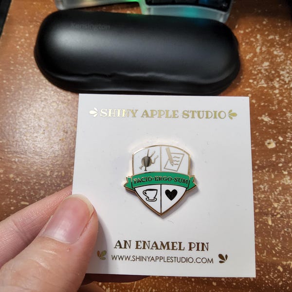 Dum Spiro Spero - While I Breathe I Hope - Enamel Pin - Latin Motto ...