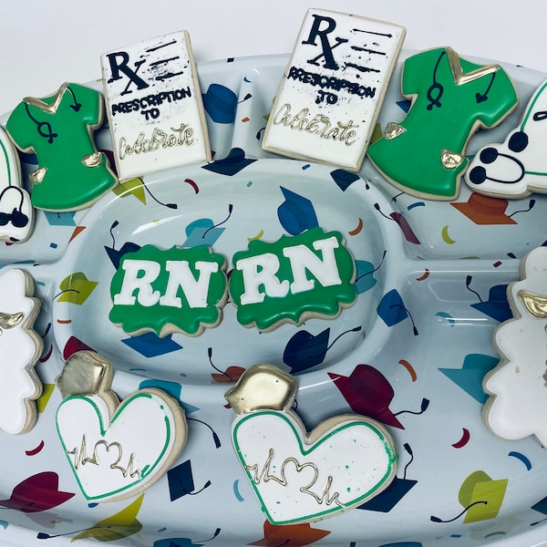 Nurse Graduation Cookies - Etsy