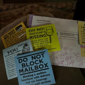 Sticky Note Pad for Mail Carriers 3 X 3 CURRENT RESIDENT Post-it® Notes ...