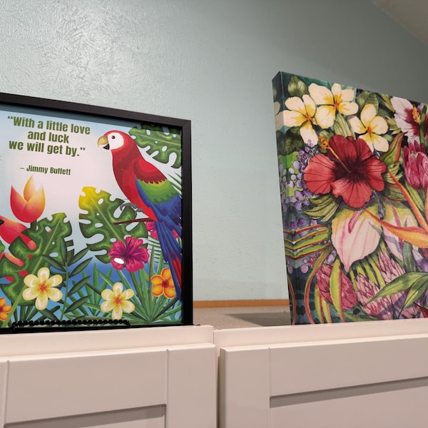Jimmy Buffett Inspired Foam Portrait Wall Decor, Wrinkles Will Only Go ...