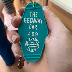 Getaway Car Keychain Motel Keychain Vintage Hotel Tag Cute Taylor Swift ...