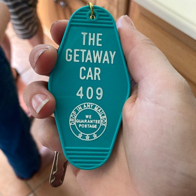 Getaway Car Keychain Motel Keychain Vintage Hotel Tag Cute Taylor Swift ...
