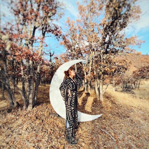 Caliopa Dress . Block Print , Cream and Iron Color - Etsy