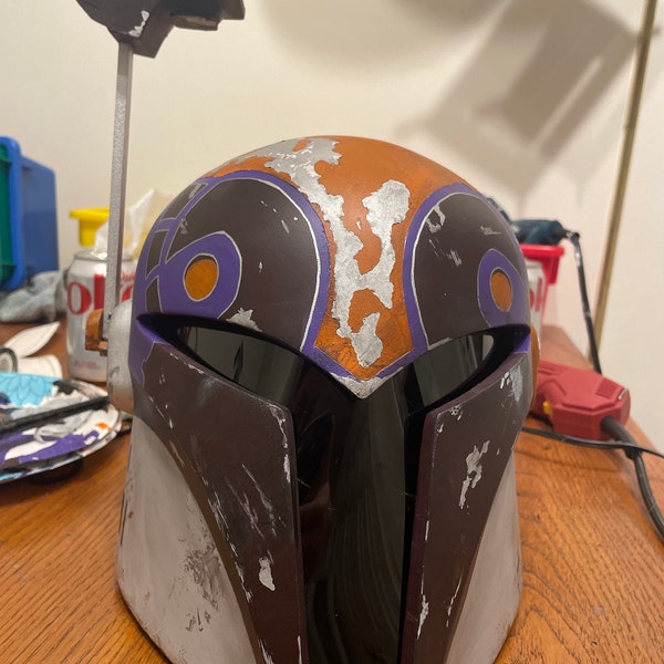 Sabine Wren Helmet From Rebels - Premium 3D Printed Helmet Wearable ...