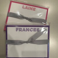 Shadow Text Notepad Personalized Notepads - Etsy