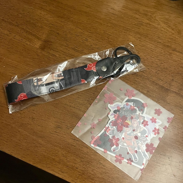 Anime Keychain / Double Sided Strap Jet Tag - Etsy